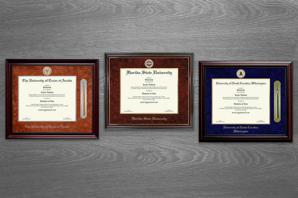 How To Hang Your Diploma Frame- SignatureA