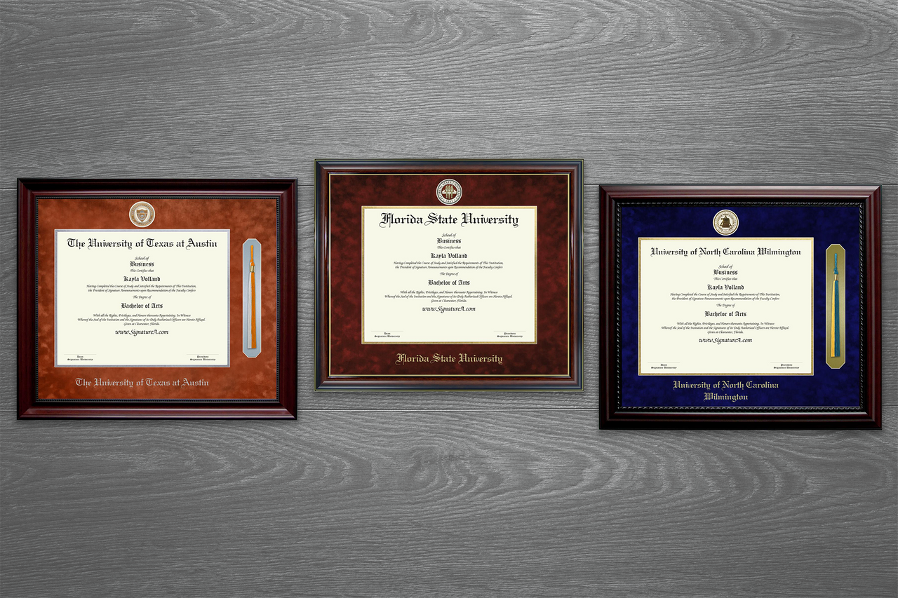 How To Hang Your Diploma Frame- SignatureA